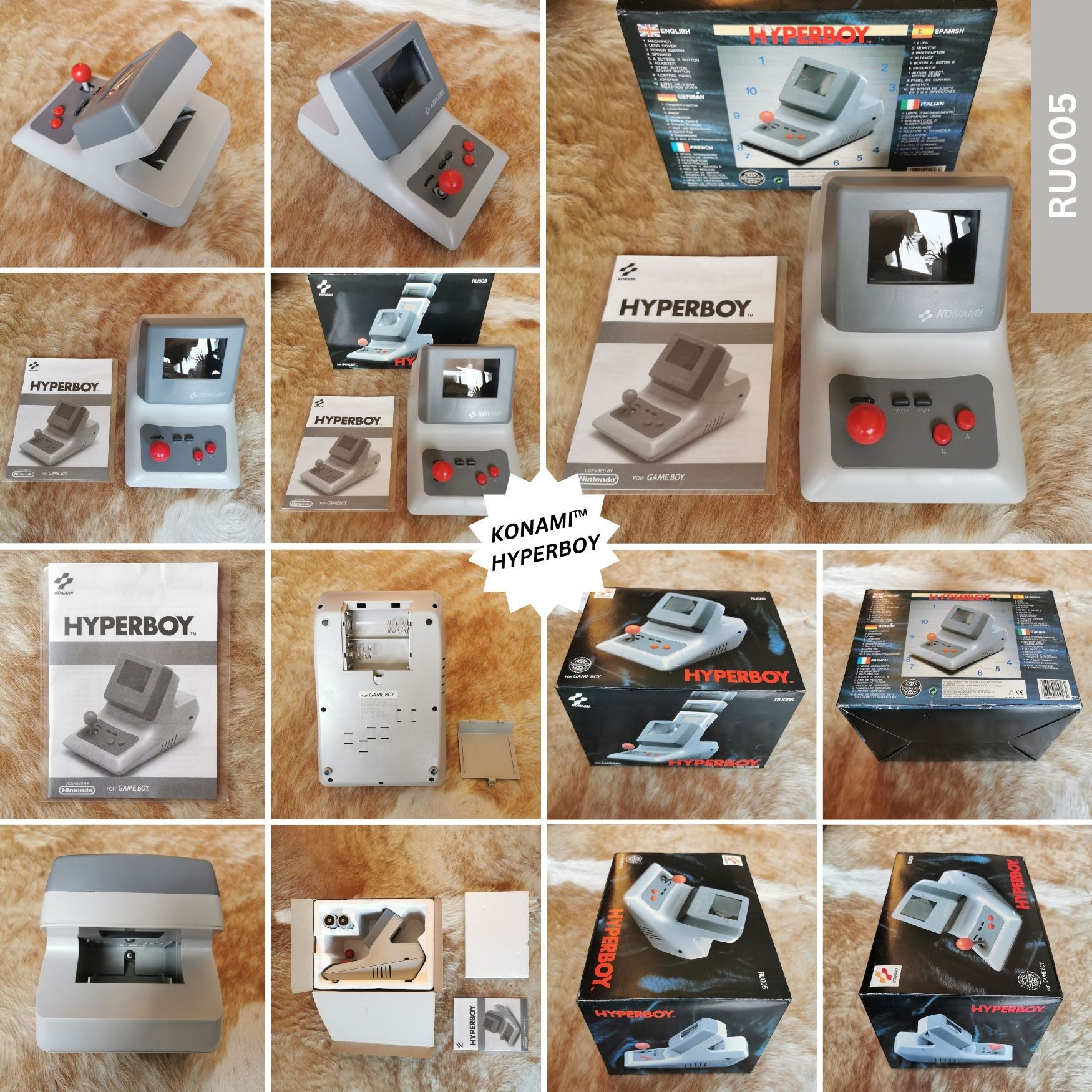 Konami™ Hyperboy™ (RU005) - Accessories